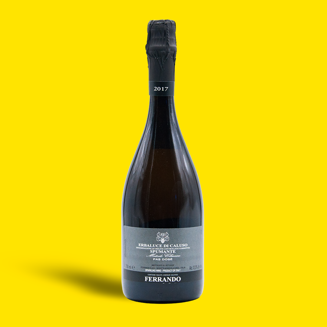 Erbaluce di Caluso Spumante Metodo Classico Brut - Luigi Ferrando – The ...