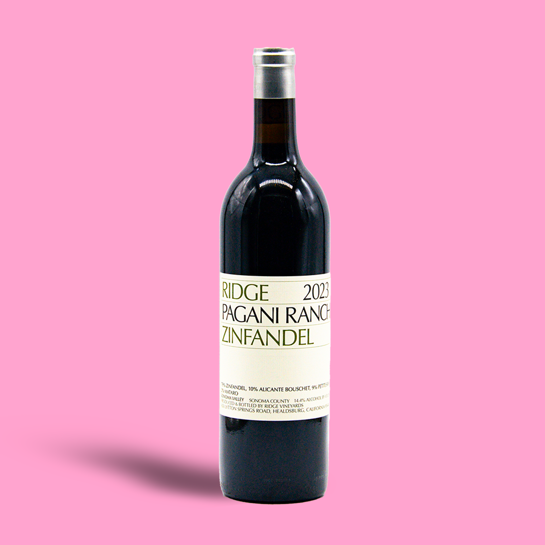 Pagani Ranch Zinfandel - Ridge Vineyards – The Local: Wine & Beer