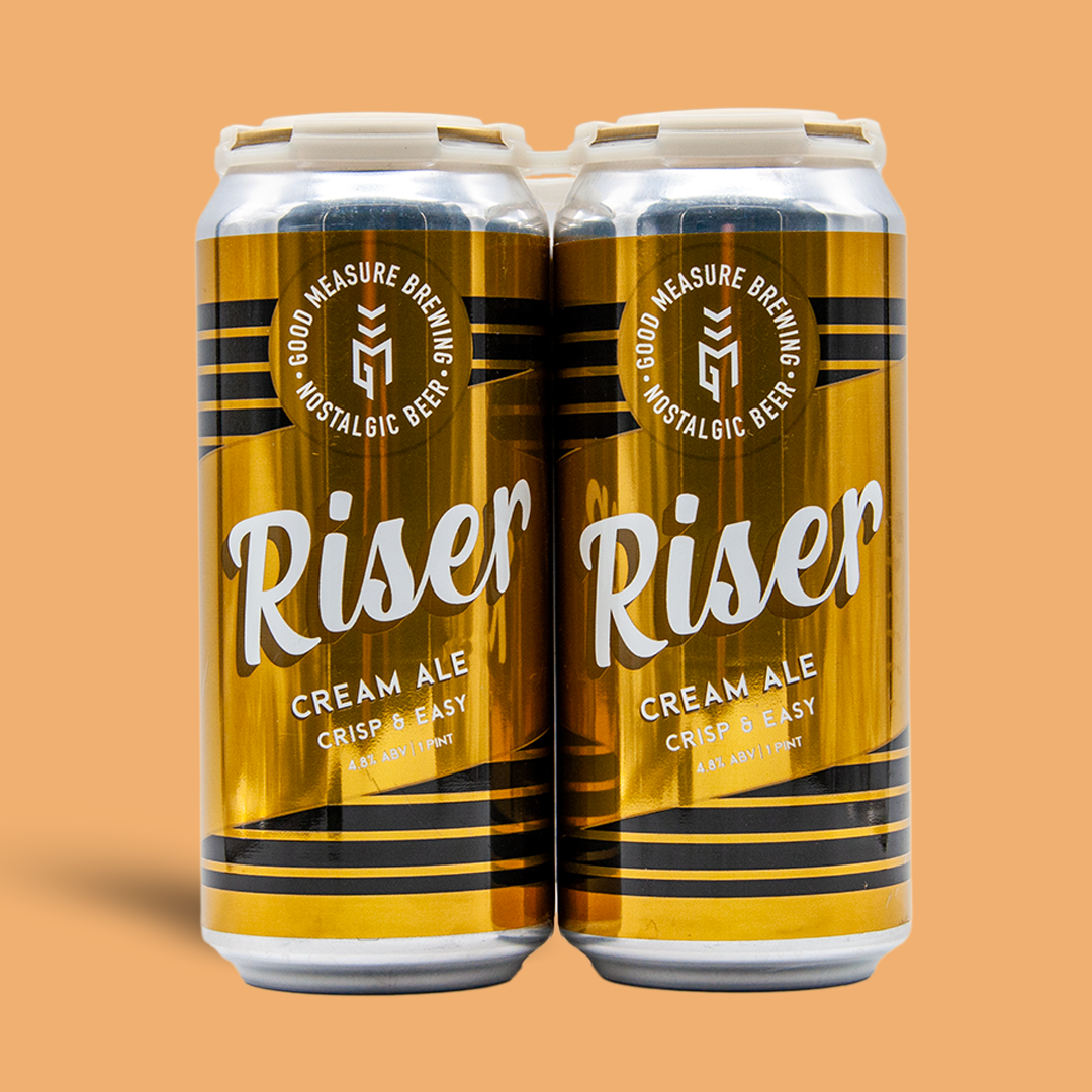 Riser Cream Ale - Good Measure Brewery – The Local: Wine & Beer